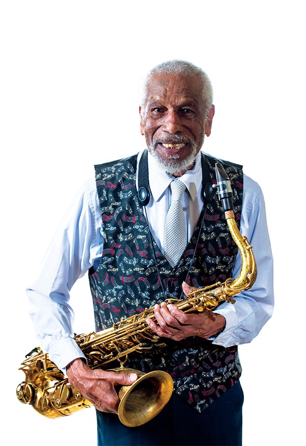 Memphis Flyer | Dr. Herman Green: 88 Years Young, Still Blowing the Blues