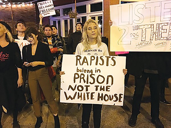 Memphis Flyer | Protesting, a protest, and a protest